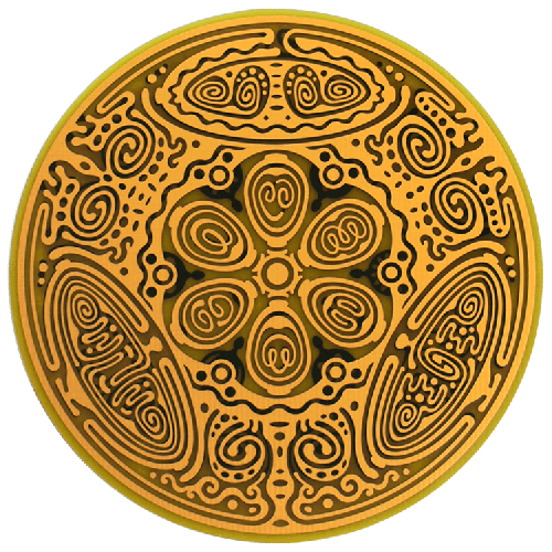 神性本質碟 Element Disc Single Element 黃色，火 - The Spiritual Shop